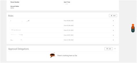 Role Delegations Section Under Roles And Delegation Not Showing — Cloud Customer Connect