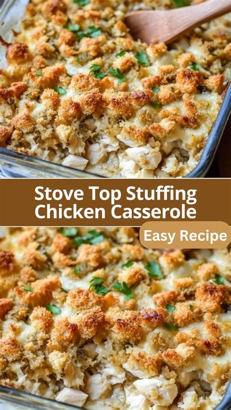 Stove Top Stuffing Chicken Casserole Weeknight Recipes