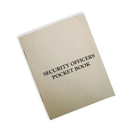 Security Officers Pocket Book Kforce
