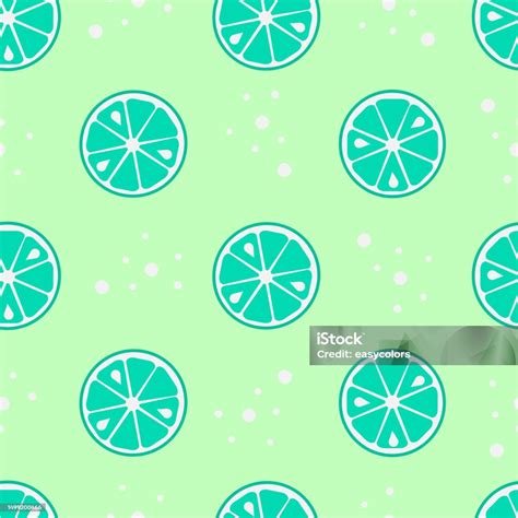 Lime Pattern Stock Illustration Download Image Now Backgrounds Bright Cartoon Istock