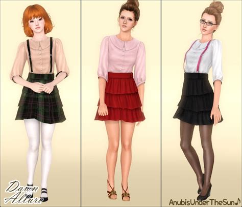 심즈3 여심 의상 옷 원피스 네이버 블로그