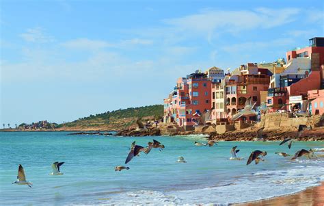 Morocco Ma Rốc Marrakech Ở Biển