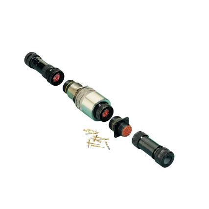 PFTCC Vacuum Pressure Feedthroughs With Multipin ConnectorsAlpha Controls Instrumentation Inc