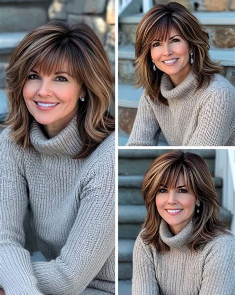 25 Wonderful Bang Hairstyle Ideas For Older Women In 2025 Hairstyles