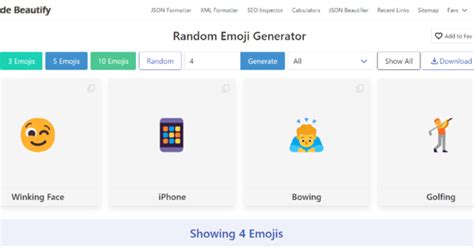 Random Emoji Generator Pitchwall