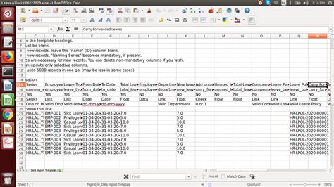 updating leave opening balance onto erpnext frappe hr frappe forum