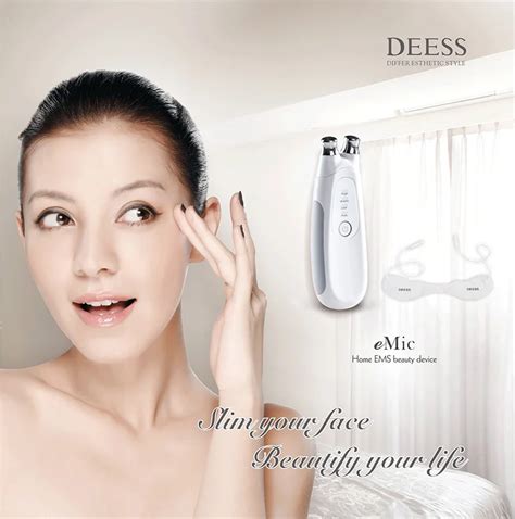 Electric Muscle Stimulator Ems Slimming Mini Home Portable Face Lift ...