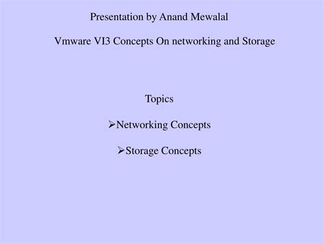 ppt topics networking concepts storage concepts powerpoint
