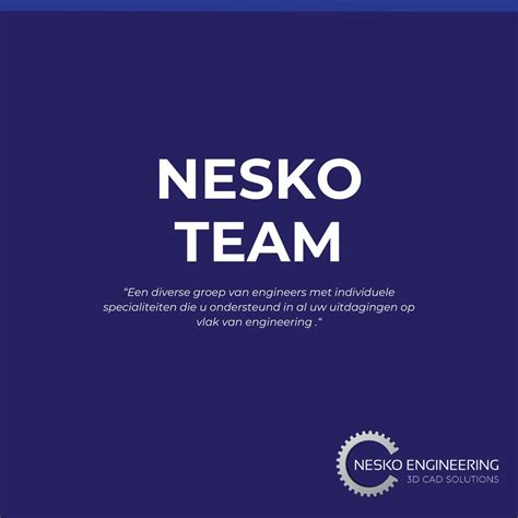 Wat Ons Team Zo Sterk Maakt Het Nesko Team Bestaat Uit Een Diverse Groep Engineers Met Elk