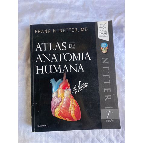 Livro De Anatomia Netter Semi Novo Shopee Brasil