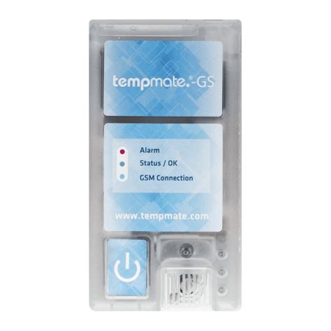 Tempmate GS Multi Sensory Single Use DATA LOGGER Product Discontinued Maranata Madrid SL