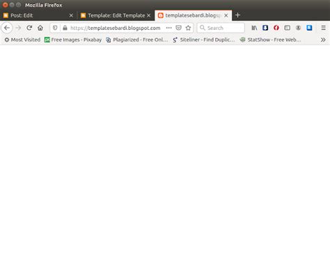 Tahap Awal Membuat Template Blogger Dari Nol Sebardi Blog