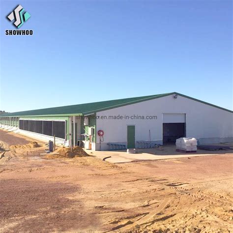 Steel Prefab Broiler Poultry Chicken House Design Broiler House And