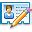 Vcard Edit Icon Farm Fresh Iconpack Fatcow Web Hosting
