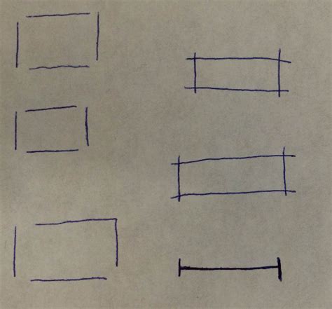 Shapes Detecting Incomplete Rectangles Missing Corners Short Endges