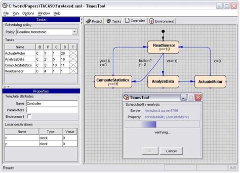 The Times Tool Performing Schedulability Analysis Download