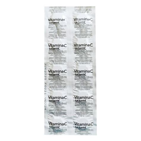Angelicas Market Tableta De Vitamina C 10 Pastillas Masticables La