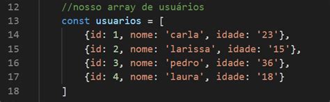 encontrar valores dentro de um array de objetos es6 aqui compila