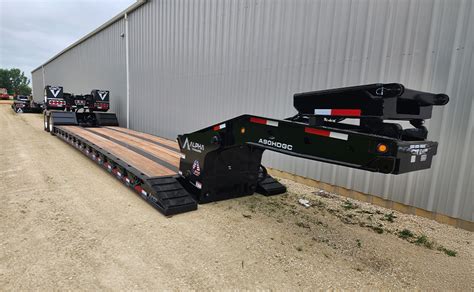 Alpha Hd A90hdgc Lowboy Trailer Flip Neck And Flip Axle