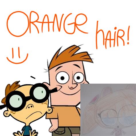 Orange Hair By Skellythezombie On Deviantart