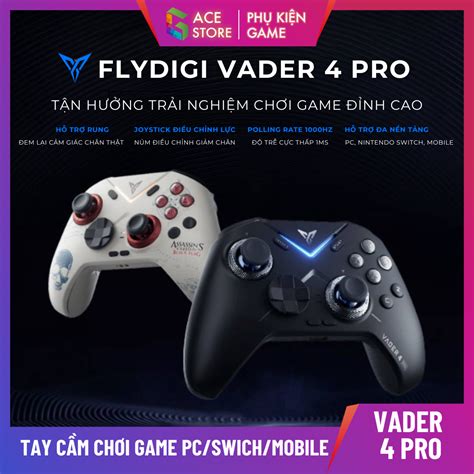 [sẵn Hàng] Tay Cầm Flydigi Vader 4 Pro Vader 4 Pro Tại Gace Store