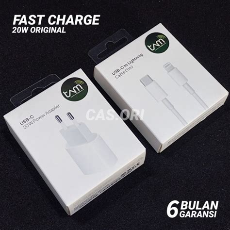 Jual Charger Watt Adaptor W Original Fast Charging Shopee Indonesia