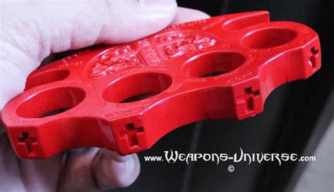 Constantine Brass Knuckles Red Constantine Brass Knuckles Red