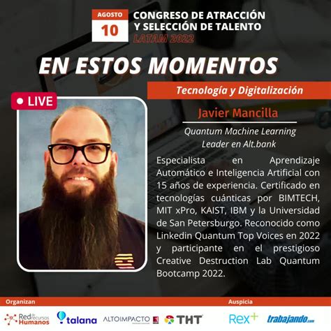 🔴 Ahora ¡no Te Pierdas La Presentación De Javier Mancilla Quantum