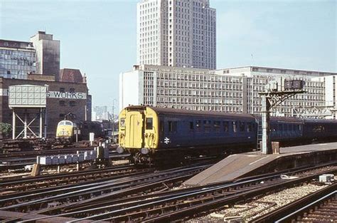 Br Class 404 4cor Emu 3161 London Waterloo October 1971