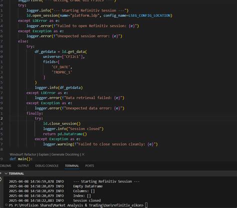 Lseg Data And Refinitv Data Discrepancy Lseg Developer Community