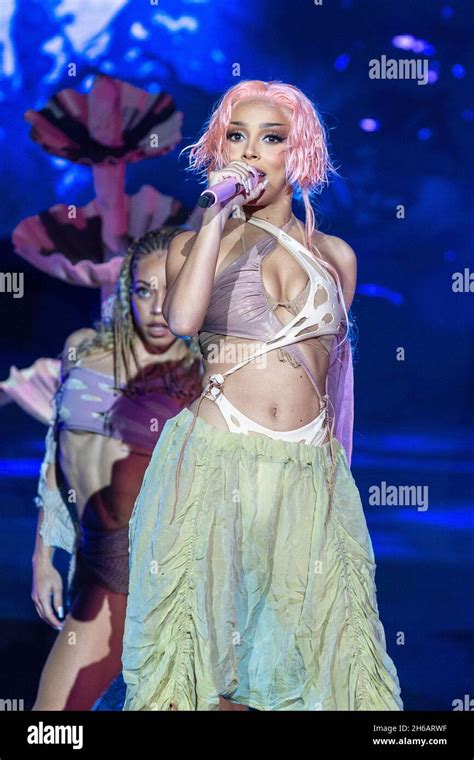 Las Vegas Usa 13th Nov 2021 Doja Cat Amala Ratna Zandile Dlamini