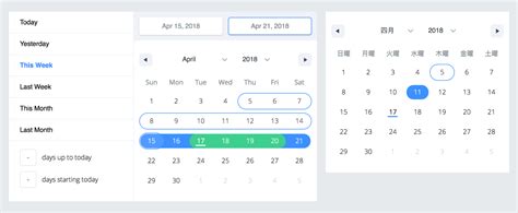 Github Zhurbin L Date Range Picker