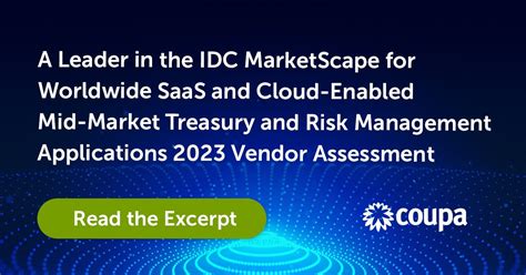 Idc Marketscape For Worldwide Saas And Cloud Enabled Treasury And Risk… Kay Taheri