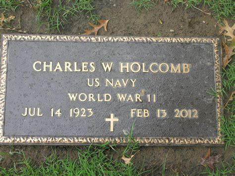 Charles Wayne Holcomb 1923 2012 Find A Grave Memorial