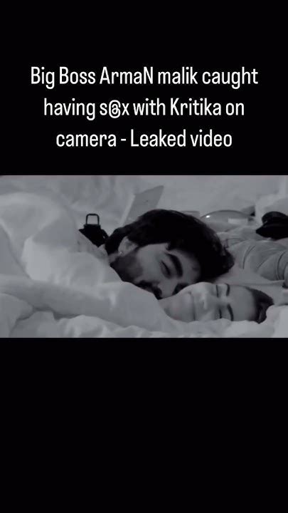 Big Boss Arman Malik Caught Having Sex With Kritika On Camara Biggboss Shorts Trending Viral