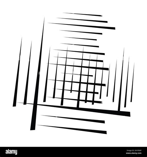 Random Lines Grid Mesh Dynamic Irregular Overlap Intersect Lines