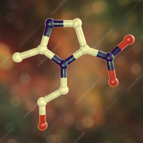 Metronidazole Drug Molecule Stock Image F0217382 Science Photo