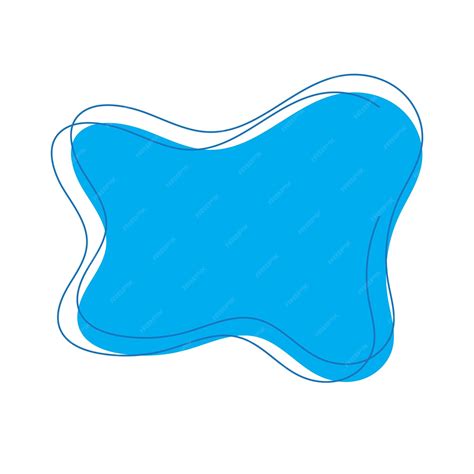 Premium Vector Blob Icon With Four Bumps