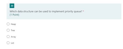 Solved Which Data Structure Can Be Used To Implement Chegg