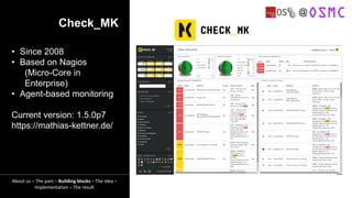 OSMC Integrating Check MK Agent Into Thruk Windows Monitoring Made Easy By FabianBinder