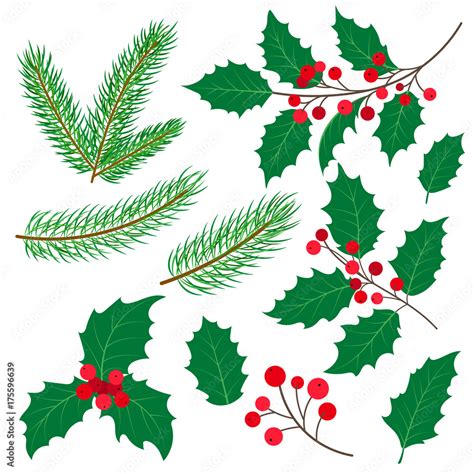 Mistletoe Leaf Template