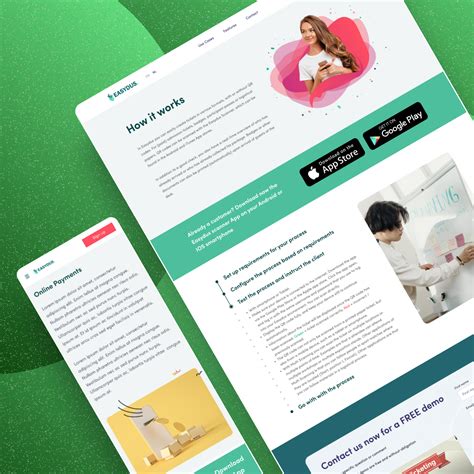 responsive website ui ux design by reihan on dribbble