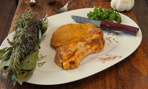 Côtes De Porc Bio Marinées Babercue 350gr 2 Pièces