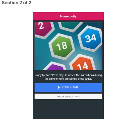 Completing Your Game Based Assessment Mobile Hirevue Candidate Help Center