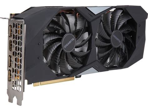 GIGABYTE GeForce GTX 1660 Ti WINDFORCE OC 6G Graphics Card, 2 x ...