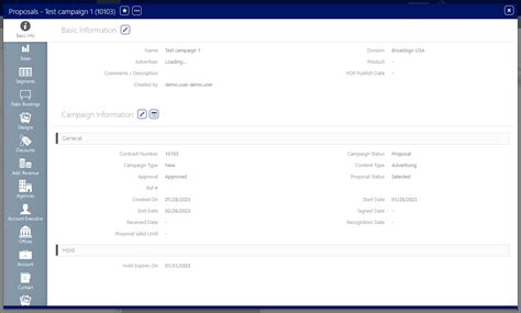The Campaign Editor Tabs