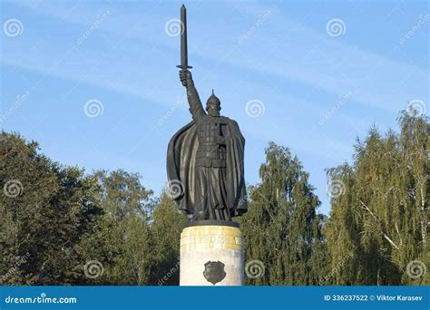 Bogatyr Ilya Muromets Theater Square Moscow Editorial Photo