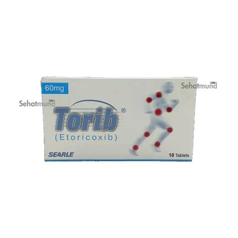 Torib Tablets 60mg Sehatmund Online Medicine