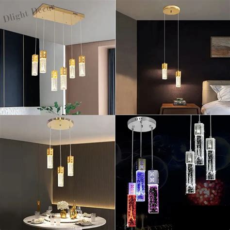 Crystal Led Pendant Light