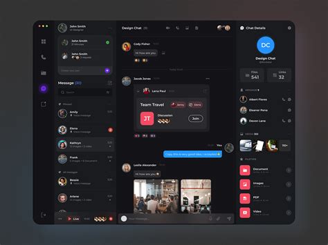 Web Chat Ui Design By Raj Vamja On Dribbble